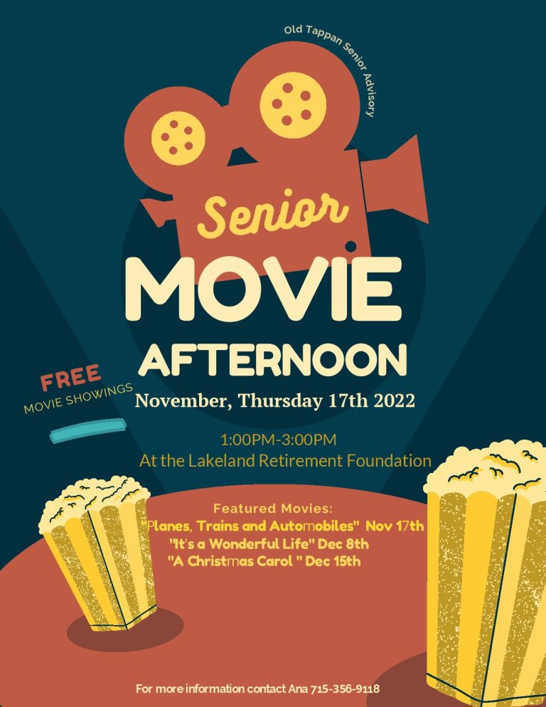Movie Afternoon | Generations – Lakeland Retirement Foundation, Arbor ...